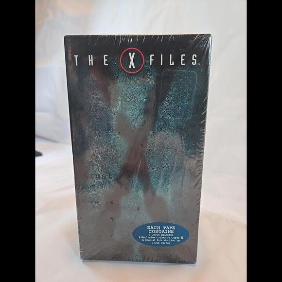 Other | Vintage The X Files Vhs Set Brand New Sealed 1997 W Collector ...